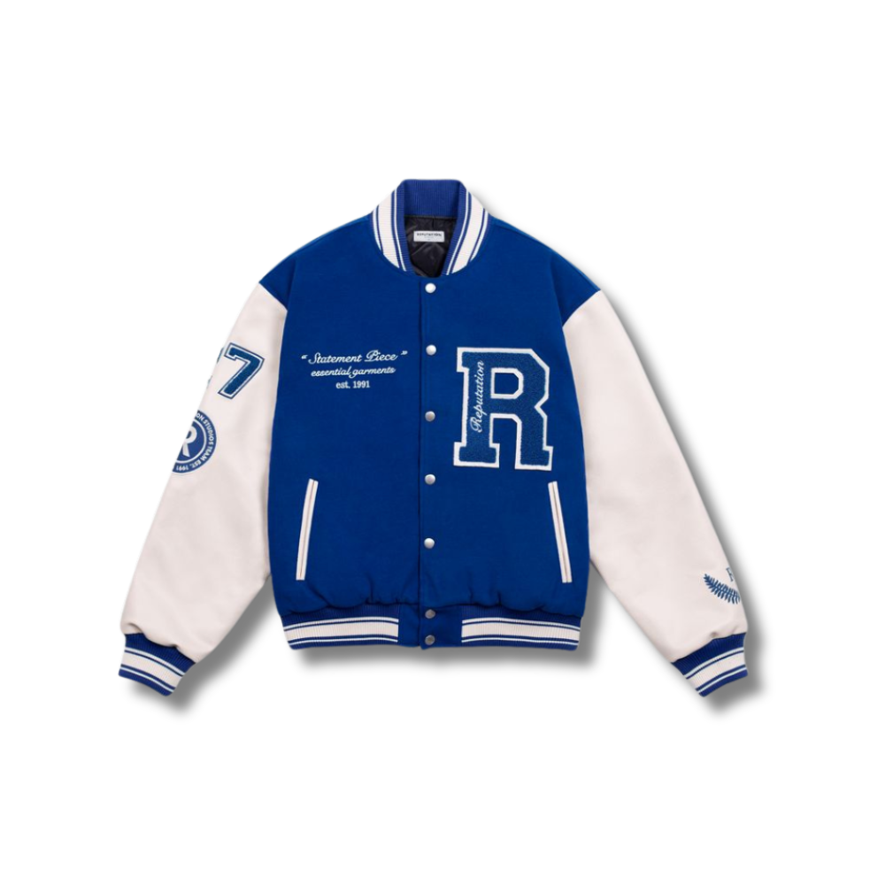 Varsity Jacket - Blue – PitShop